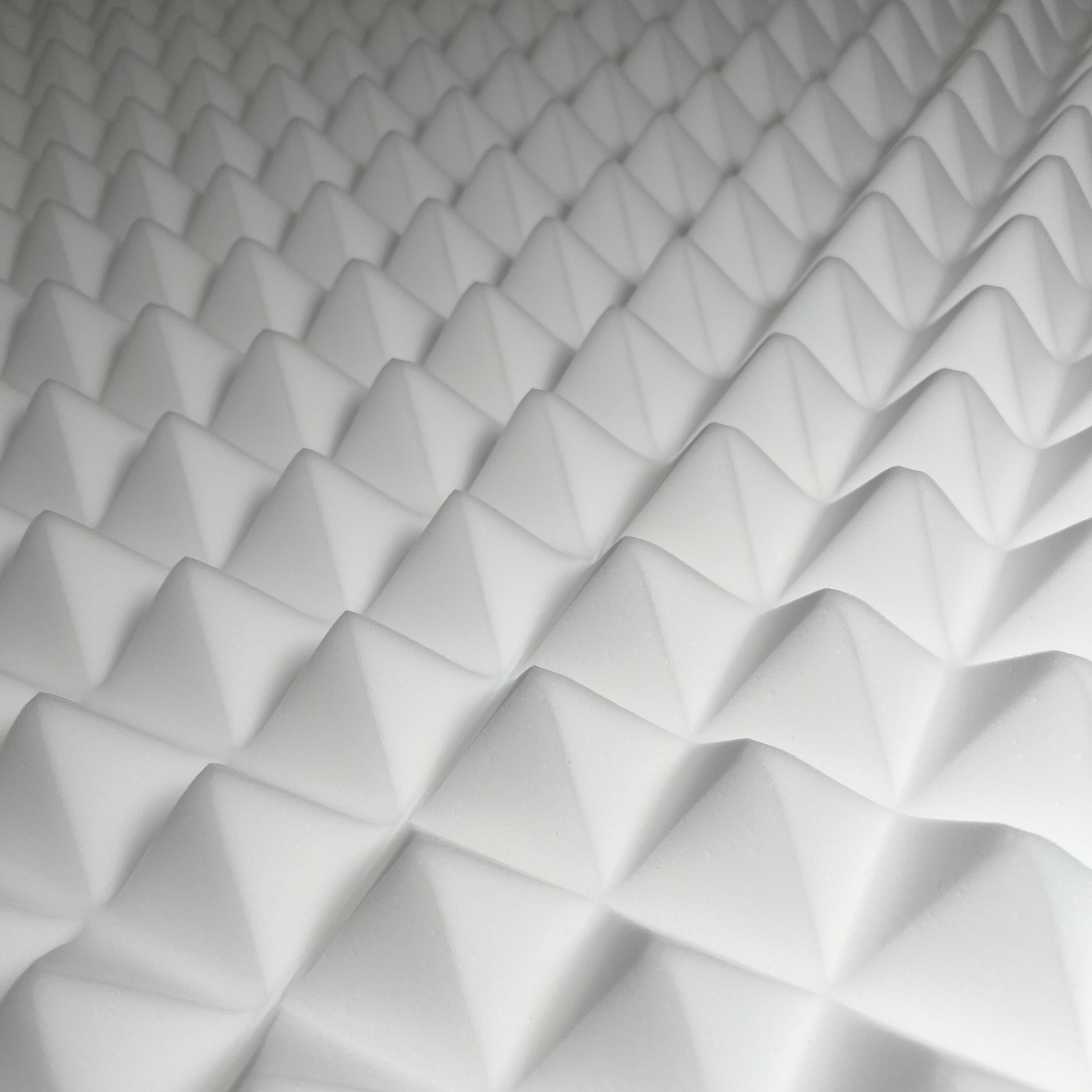 White Acoustic Foam Panels | Professional Sound Dampening – SoundAssured