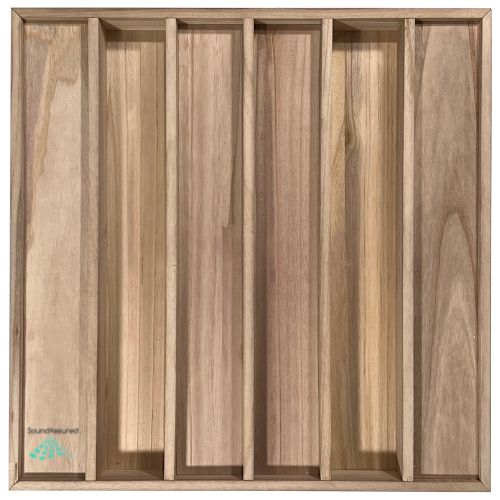 Paulownia Wood Acoustic Diffuser Panel | Sound Diffusion Panel ...