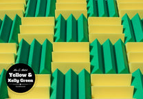 4 Inch Acoustic Foam Wedge Style Panels - 13 Color Options – SoundAssured