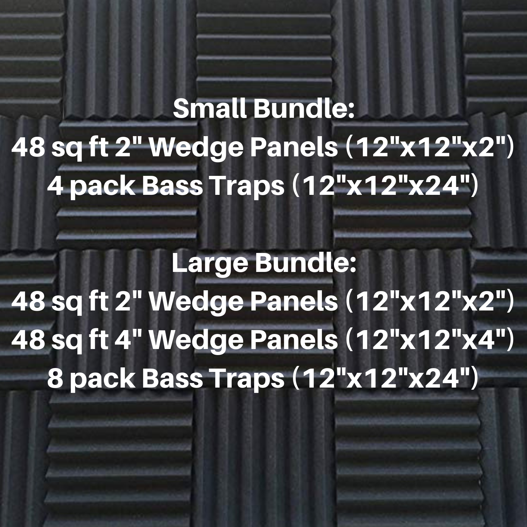 Recording Studio Acoustic Treatment Bundles – SoundAssured