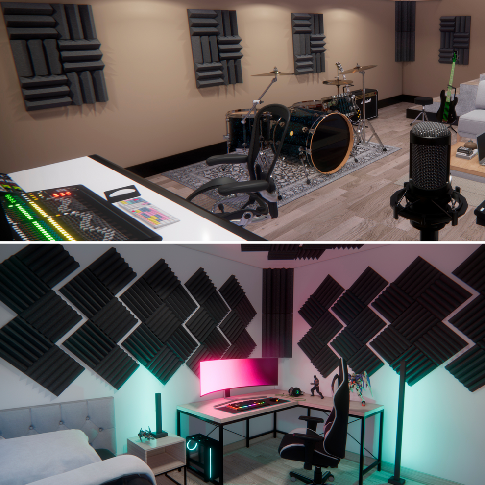 Recording Studio Acoustic Treatment Bundles – SoundAssured