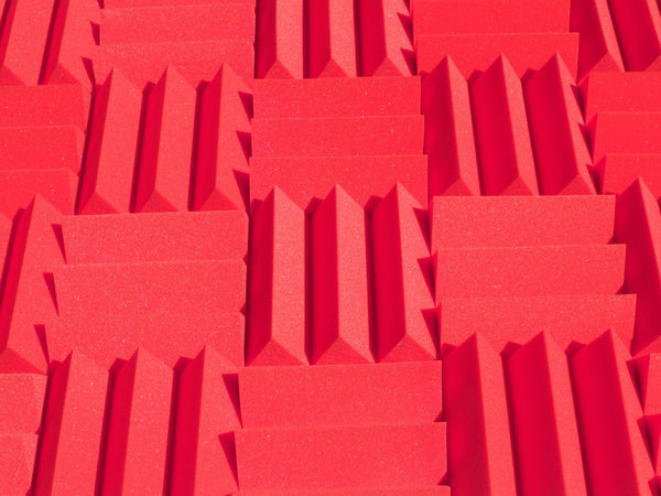 4 Inch Acoustic Foam Wedge Style Panels - 13 Color Options – SoundAssured