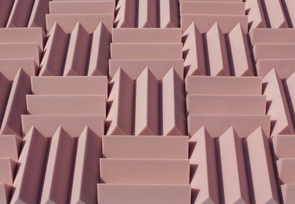4 Inch Acoustic Foam Wedge Style Panels - 13 Color Options – SoundAssured