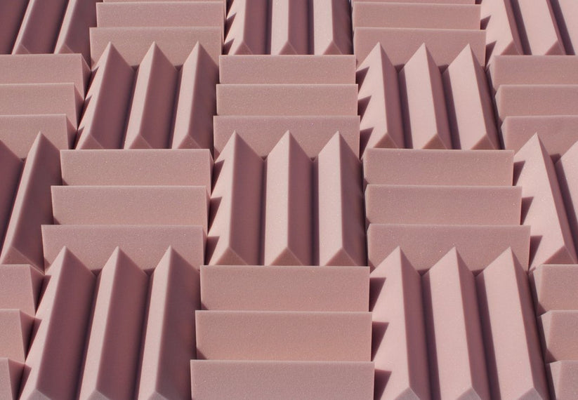 4 Inch Acoustic Foam Wedge Style Panels - 13 Color Options – SoundAssured