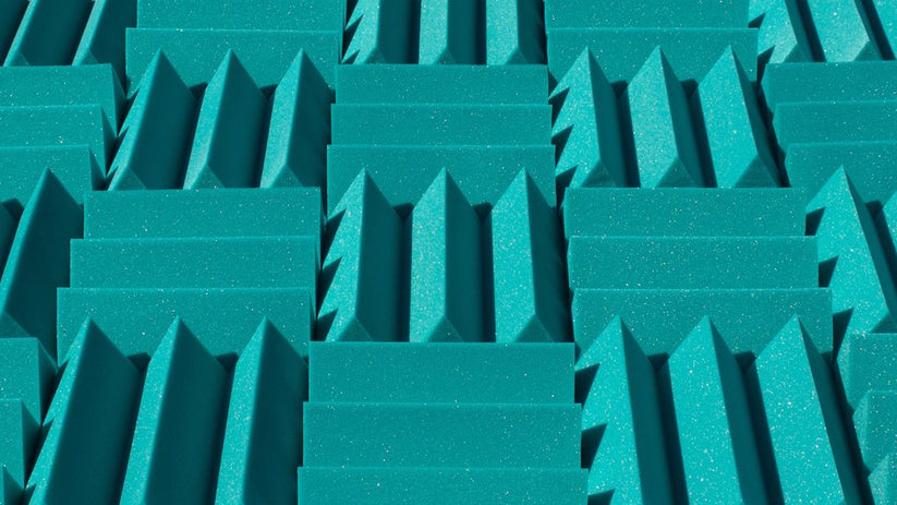 4 Inch Acoustic Foam Wedge Style Panels - 13 Color Options – SoundAssured