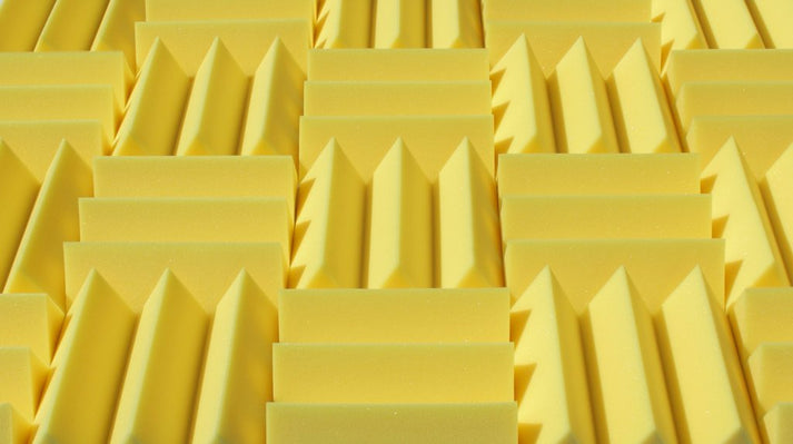 4 Inch Acoustic Foam Wedge Style Panels - 13 Color Options – SoundAssured